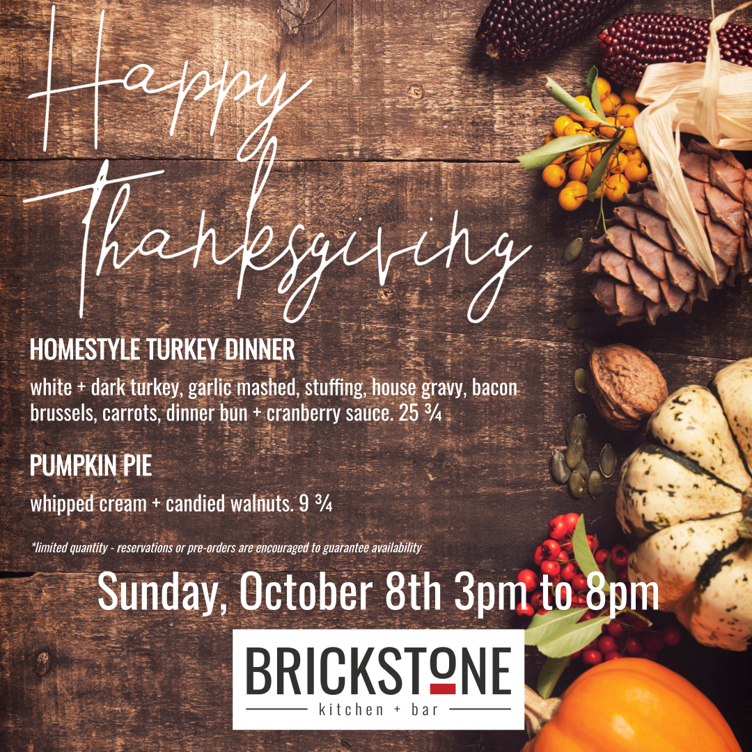 Events - Brickstone Kitchen + bar